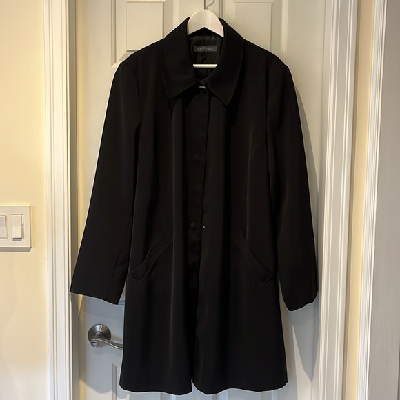 Addition Elle | Jackets & Coats | Ladies Swing Threequarter Coat Black ...